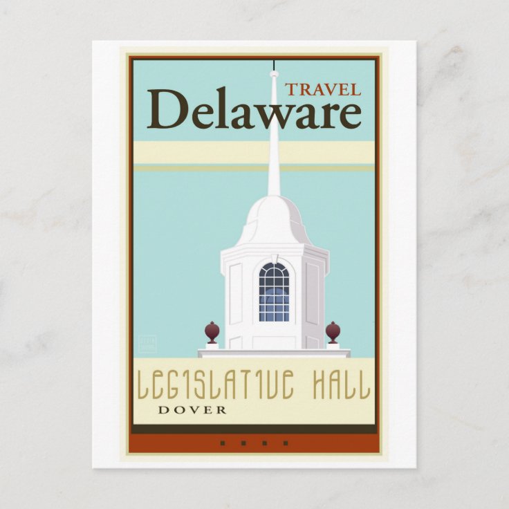 Travel Delaware Postcard | Zazzle