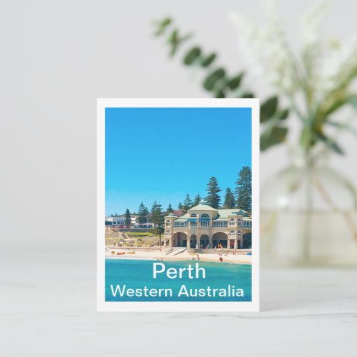 Travel Destination Perth Australia Postcard | Zazzle