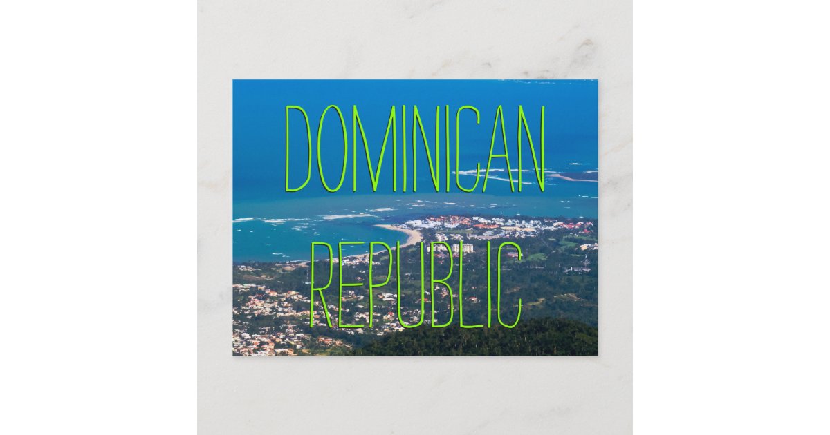 Travel | Dominican Republic Postcard | Zazzle