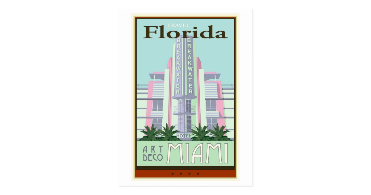 Travel Florida Postcard | Zazzle.com