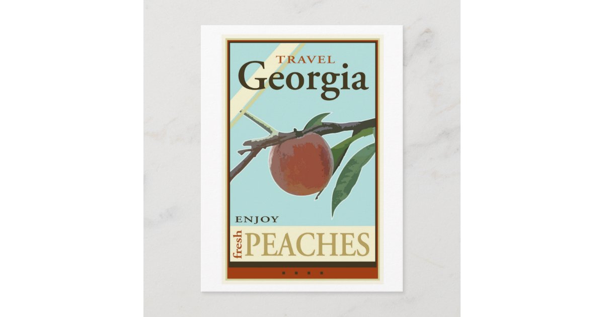 Travel Georgia Postcard | Zazzle