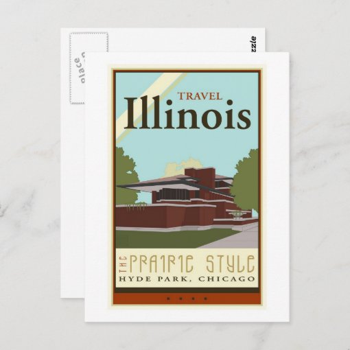 Travel Illinois Postcard | Zazzle