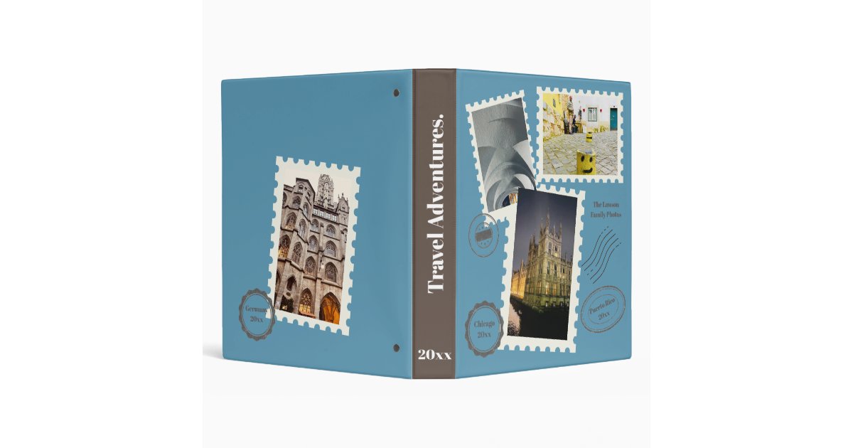 Travel Inspiration Adventure Binder | Zazzle