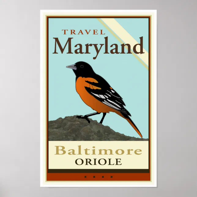 Travel Maryland Poster | Zazzle