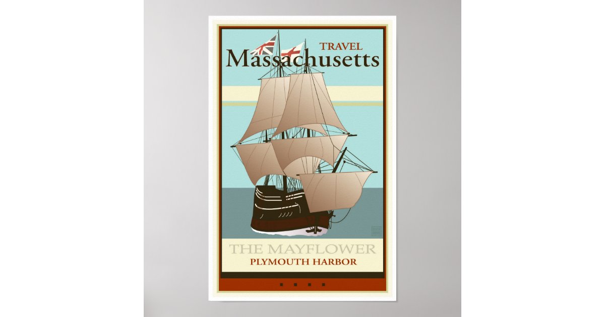 Travel Massachusetts Poster | Zazzle