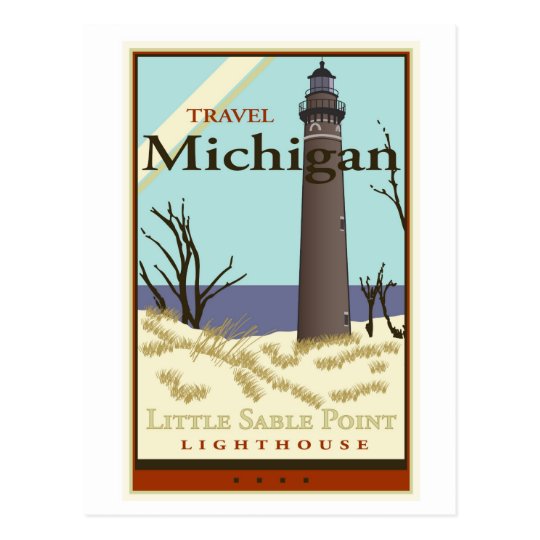 Travel Michigan Postcard | Zazzle.com