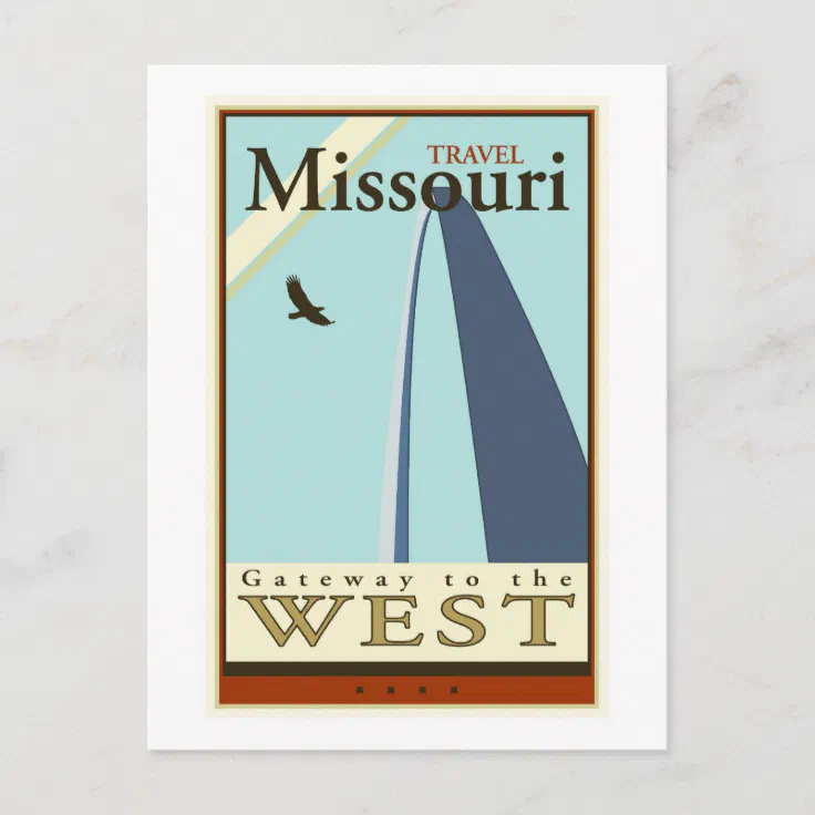 Travel Missouri Postcard | Zazzle