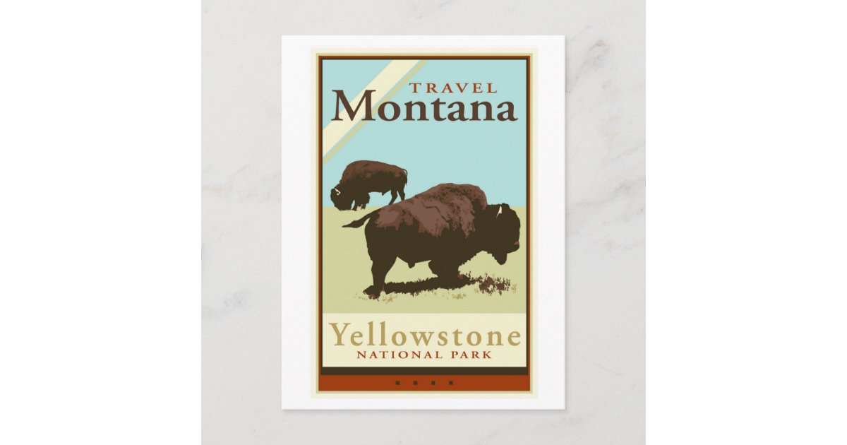 Travel Montana Postcard | Zazzle