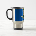 Travel Mug with Flag of Connecticut State - USA | Zazzle