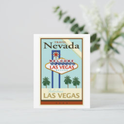Travel Nevada Postcard | Zazzle
