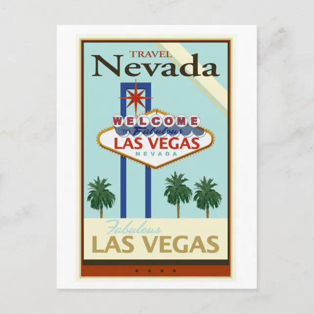 Travel Nevada Postcard | Zazzle