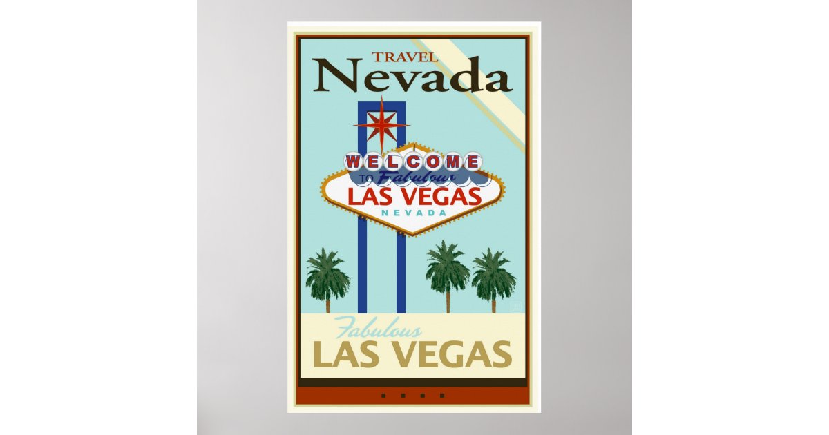 Travel Nevada Poster | Zazzle