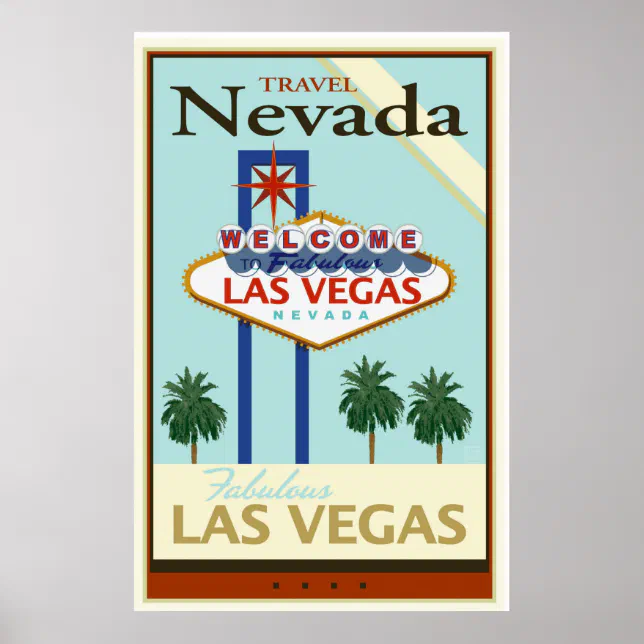 Travel Nevada Poster | Zazzle