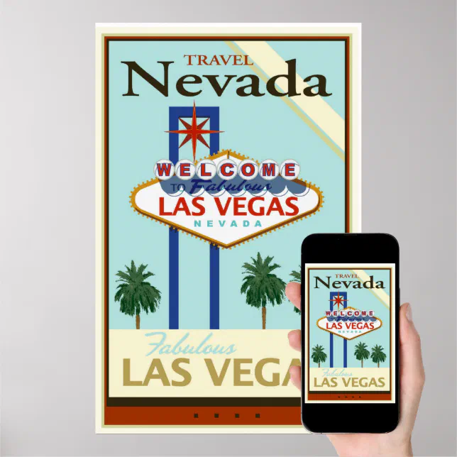 Travel Nevada Poster | Zazzle