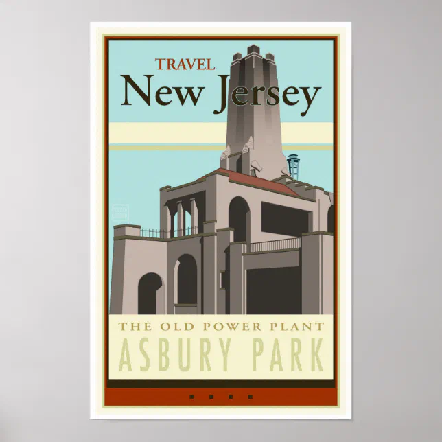 Travel New Jersey Poster | Zazzle