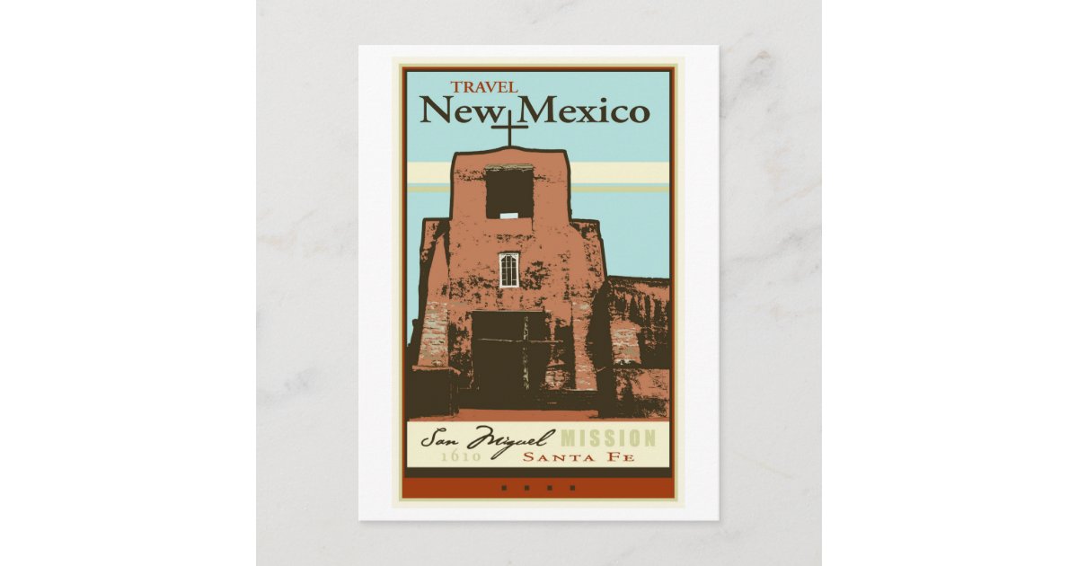 Travel New Mexico Postcard | Zazzle