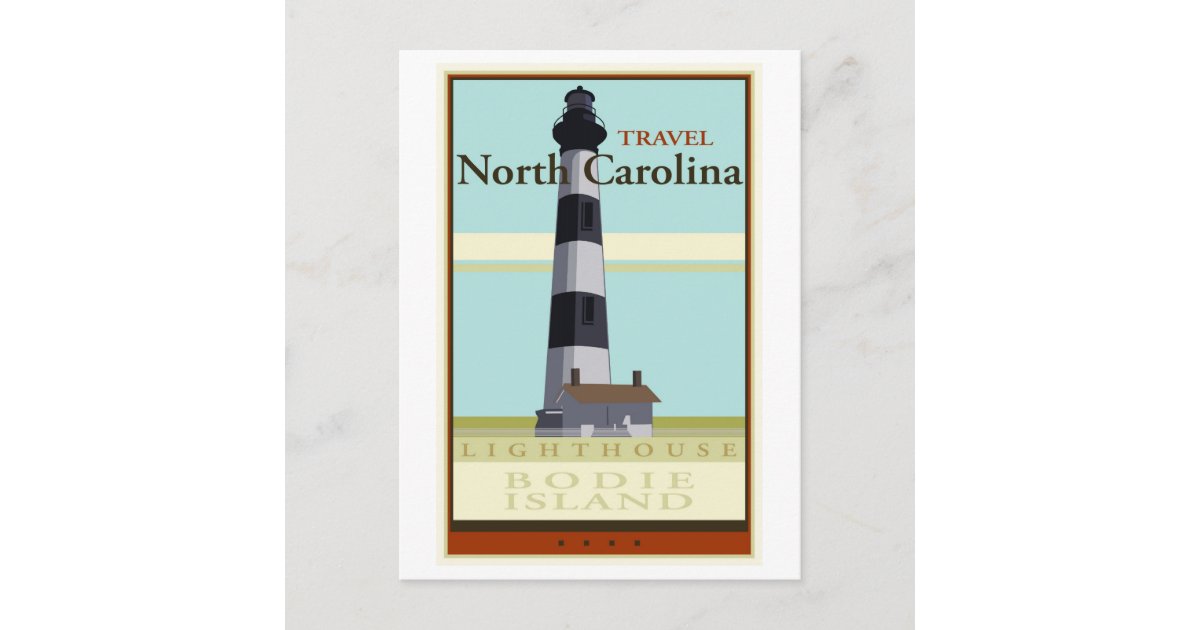 Travel North Carolina Postcard | Zazzle