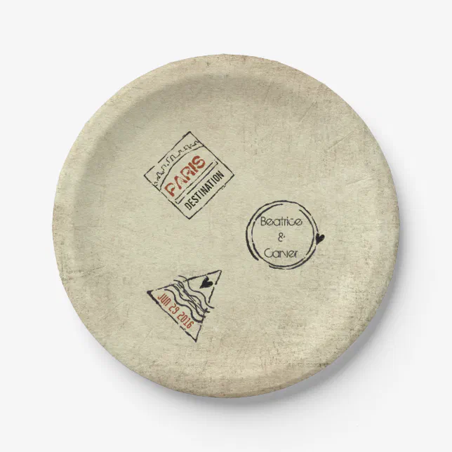 Travel Plates | Zazzle