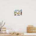 Travel Poster: Beignets in New Orleans Poster | Zazzle