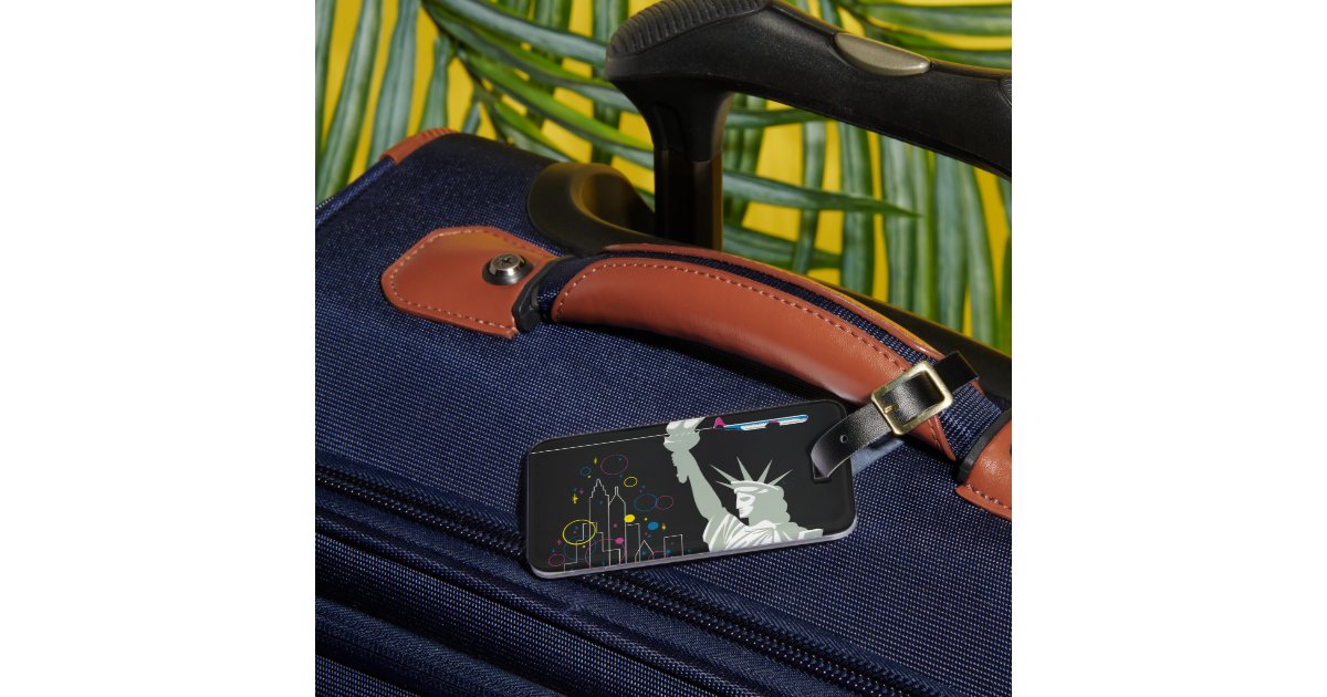 Travel Poster For Flying Northwest Airlines Luggage Tag | Zazzle