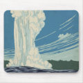 Travel Poster For Yellowstone National Park Mouse Pad | Zazzle