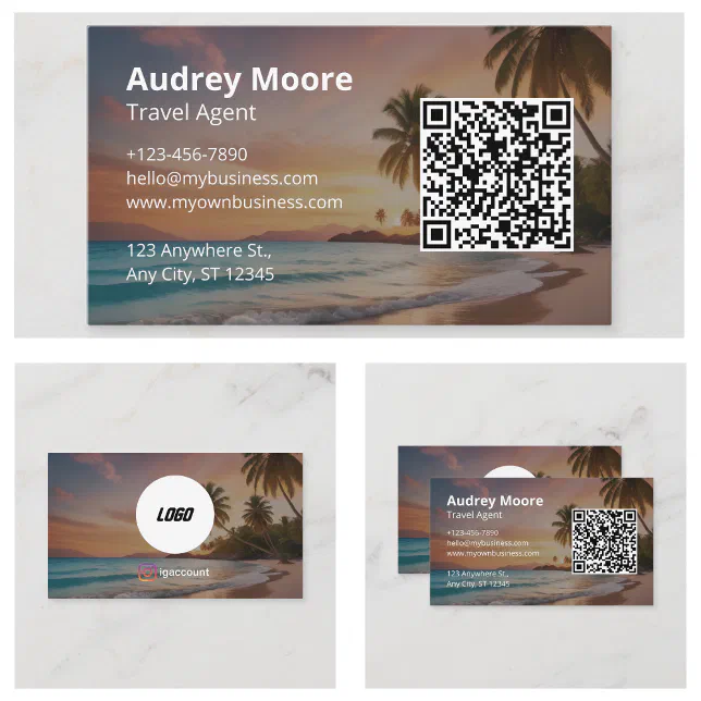 Travel Services Business Card | Zazzle