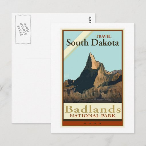 Travel South Dakota Postcard | Zazzle