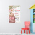 Travel Suitcase Welcome Sign Poster | Zazzle