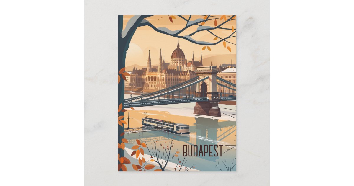 Travel to Budapest Postcard | Zazzle