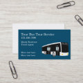 Travel Tour Bus Theme Travel Agent Business Card | Zazzle