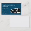 Travel Tour Bus Theme Travel Agent Business Card | Zazzle