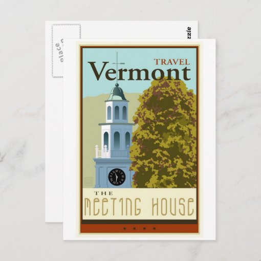 Travel Vermont Postcard | Zazzle