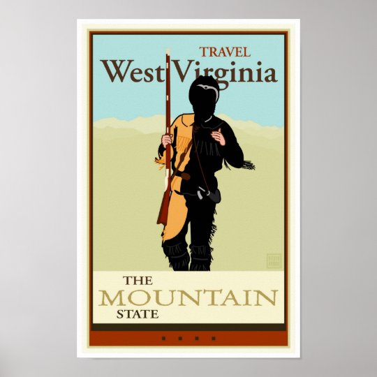 Travel West Virginia Poster | Zazzle.com