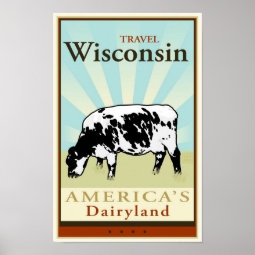 Travel Wisconsin Poster | Zazzle