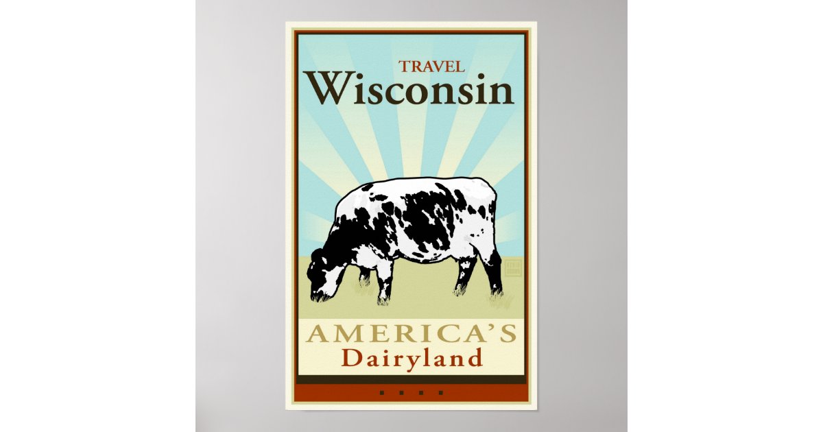 Travel Wisconsin Poster | Zazzle