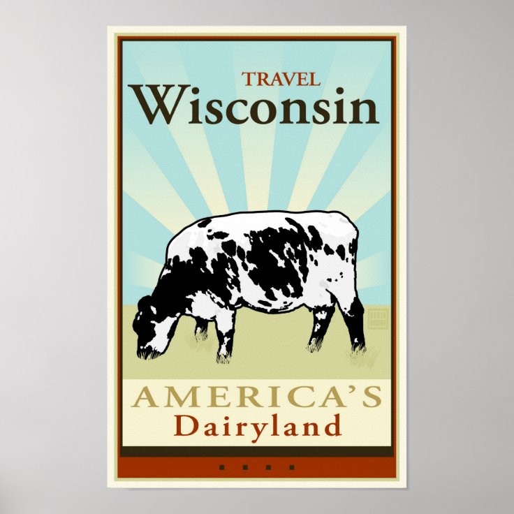 Travel Wisconsin Poster | Zazzle