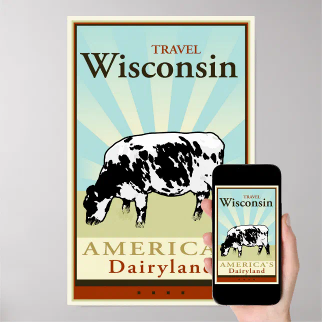 Travel Wisconsin Poster | Zazzle