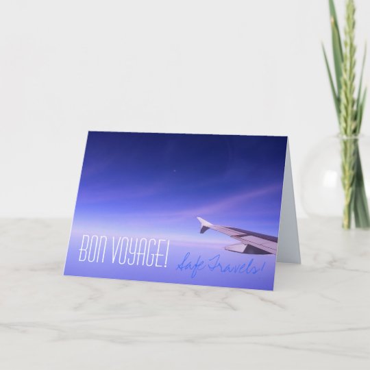 Travel Wishes Card | Zazzle.com