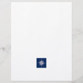 Travel World Map Compass Rose Letterhead | Zazzle
