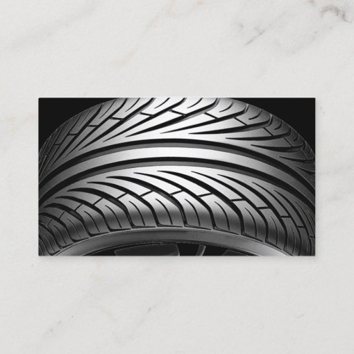 Tread Auto Business Card | Zazzle