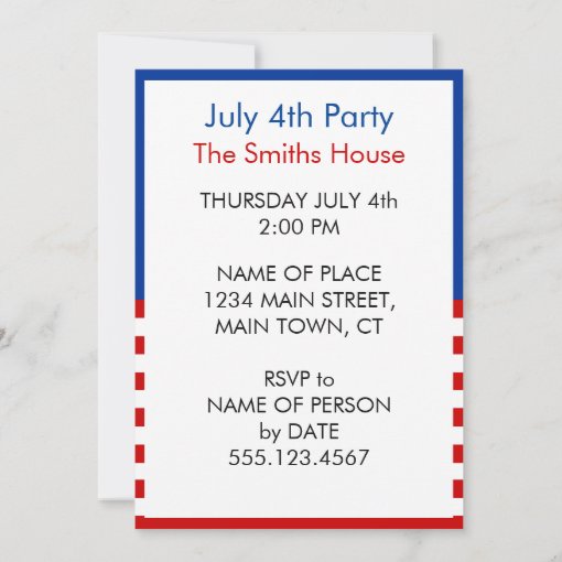 Treason Day Ungrateful Colonial July 4th Humor Invitation | Zazzle