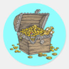 Treasure Chest Stickers | Zazzle.com