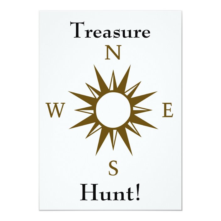 Treasure Hunt invitation | Zazzle.com