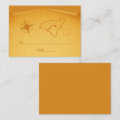 Treasure Map Place Card | Zazzle