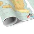 Treasure Map Wrapping Paper | Zazzle
