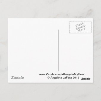 Treasured Memories Butterfly Poem Postcard | Zazzle