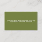 Tree Bark Environmental Business Card | Zazzle