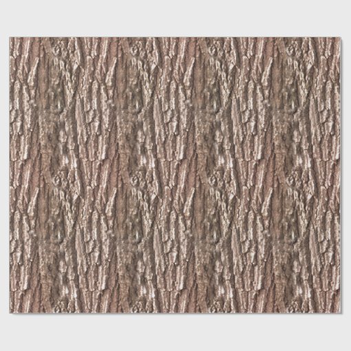 Tree Bark Nature Pattern Wrapping Paper | Zazzle