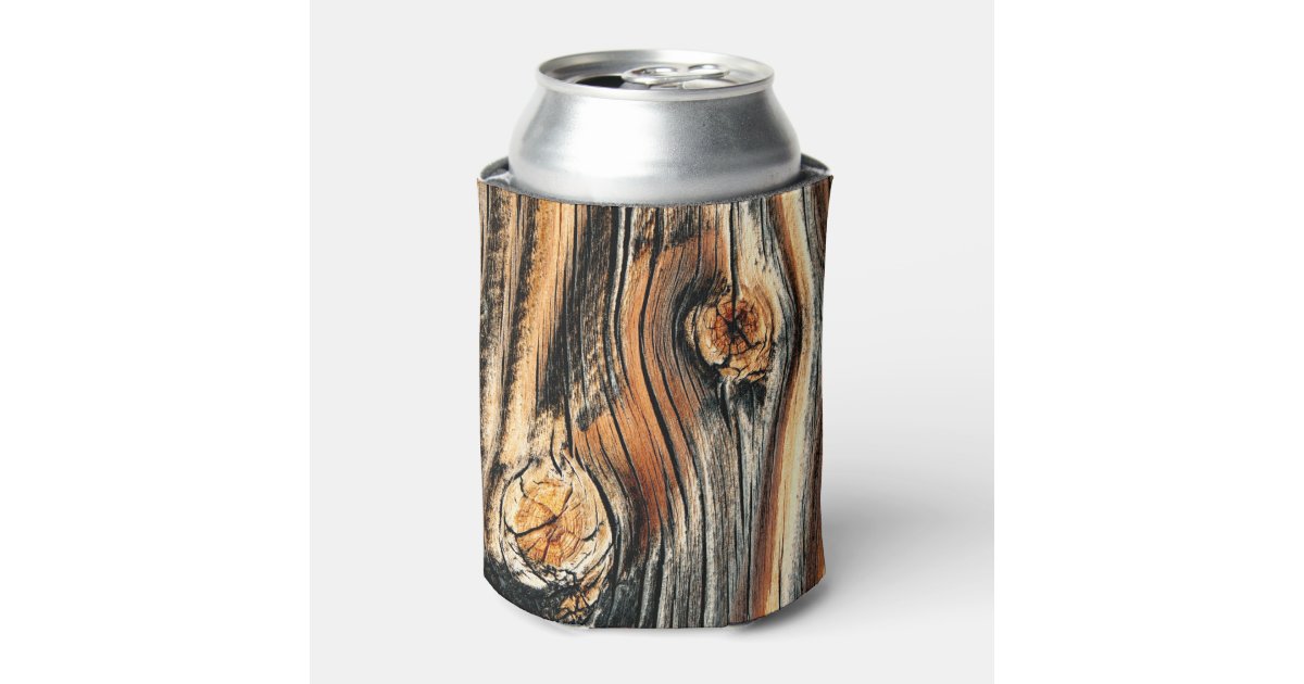 Tree Bark Texture Cool Unique Can Cooler | Zazzle