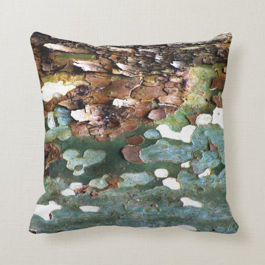 Tree Bark Texture Throw Pillow | Zazzle.com